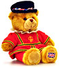 19cm Medium Royal Guard Teddy Bear