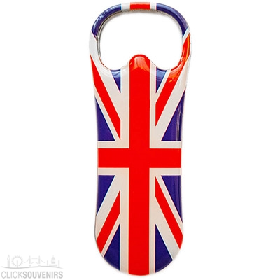 Union Jack Bottle Opener Magnet